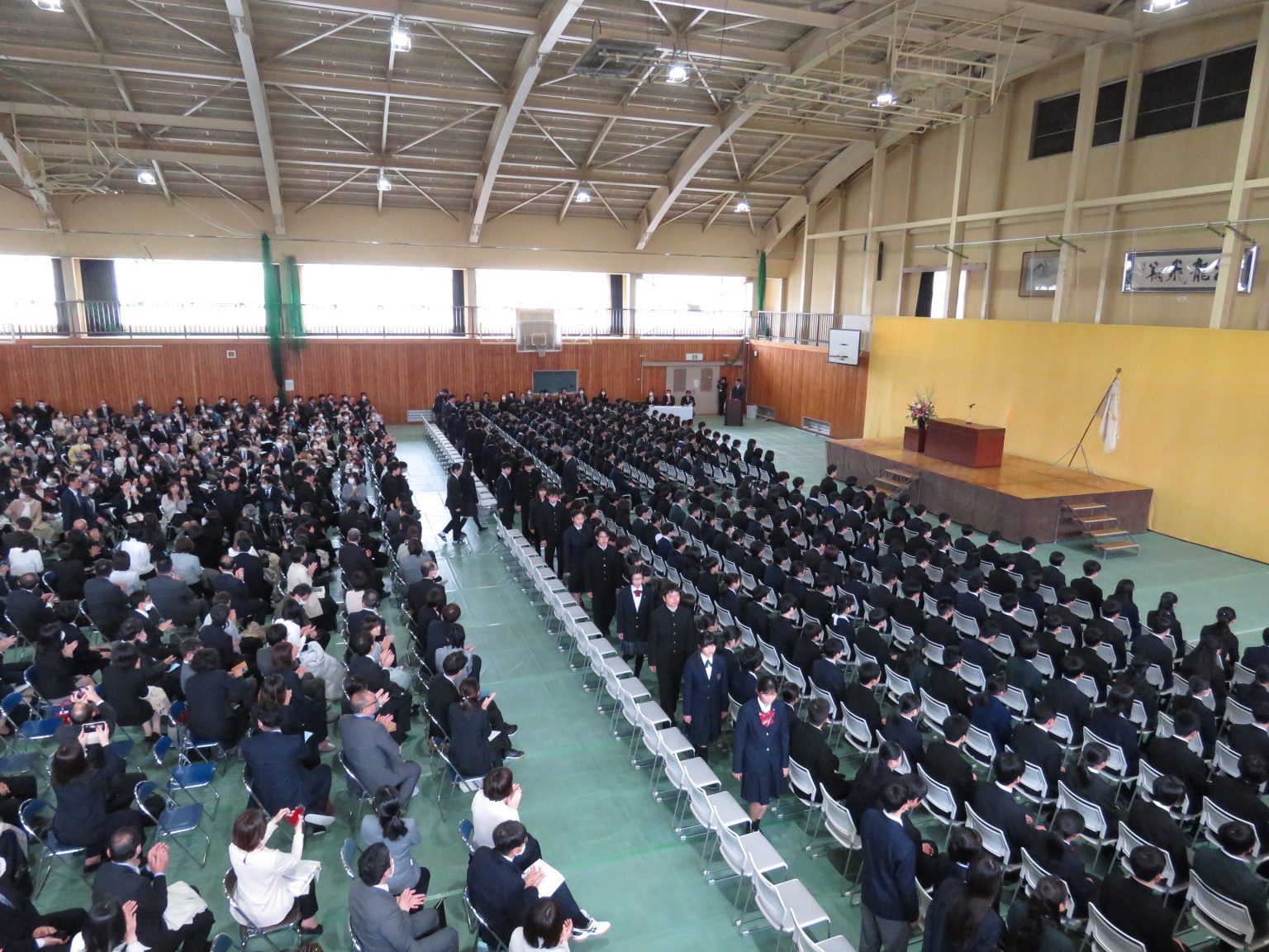 令和6年度入学式 | 長野県松本深志高等学校